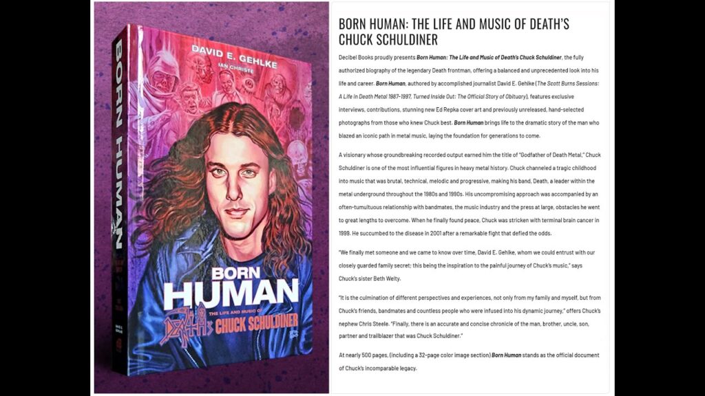«Human» de Death cumple 35 años en 2026 | Chuck Schuldiner
