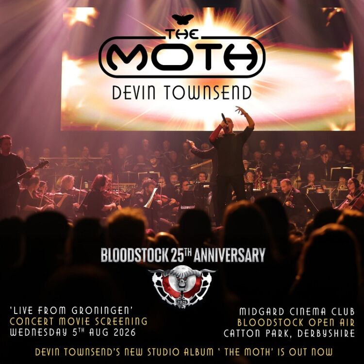 Devin Townsend: película de The Moth en Bloodstock 2026